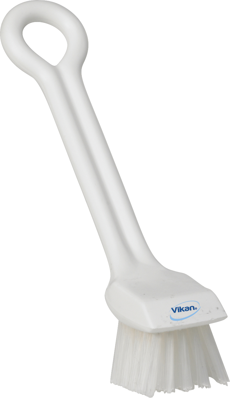 Cepillo para restregar, 165 mm, Duras, Blanco