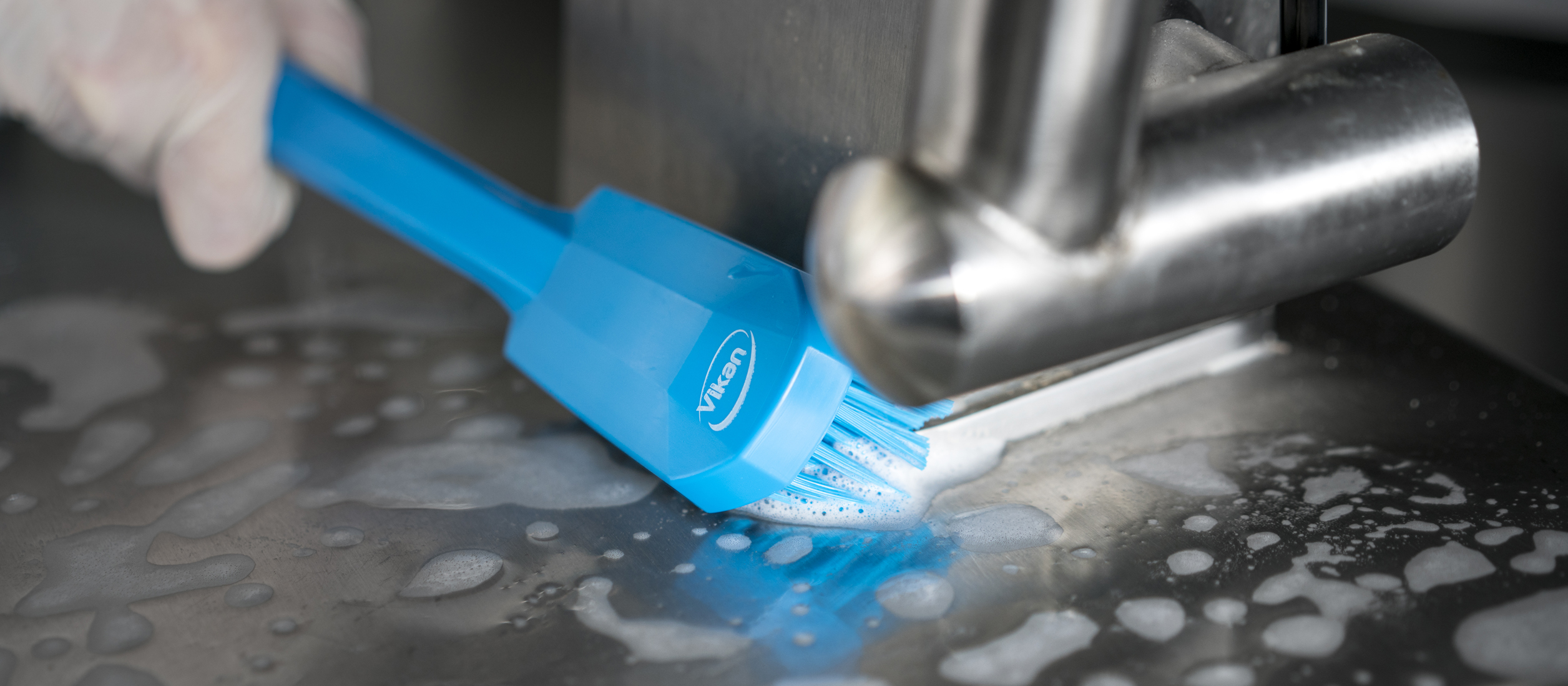 Vikan Hygiene Range - Color-Coded Food Safety Cleaning Tools